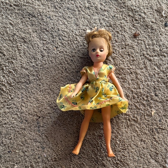Toys | Yellow Floral Dress Doll | Poshmark